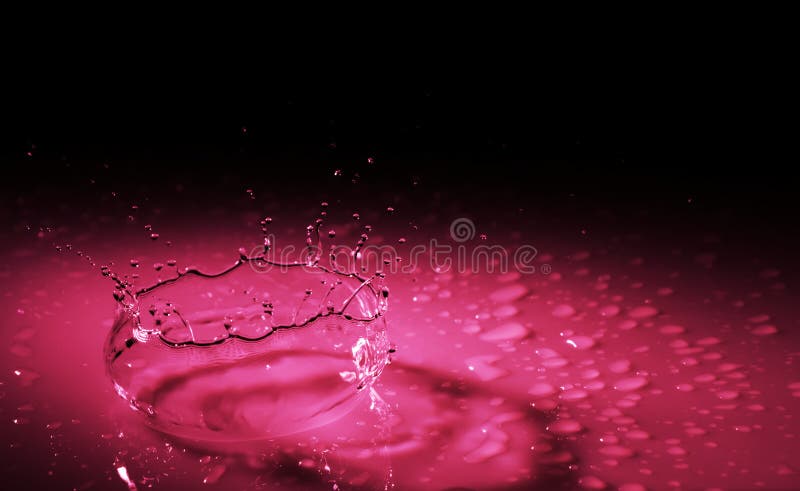 Drop Falling on a Hard Surface Stock Image - Image of drink, background ...
