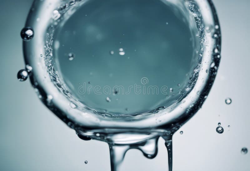 Drop Falling Surface Splash Mirror Dripped Make Water Perfect Drip ...
