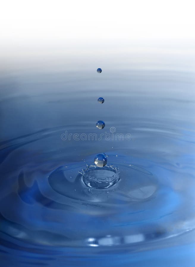 Drop falling in water stock image. Image of fall, clear - 22074229
