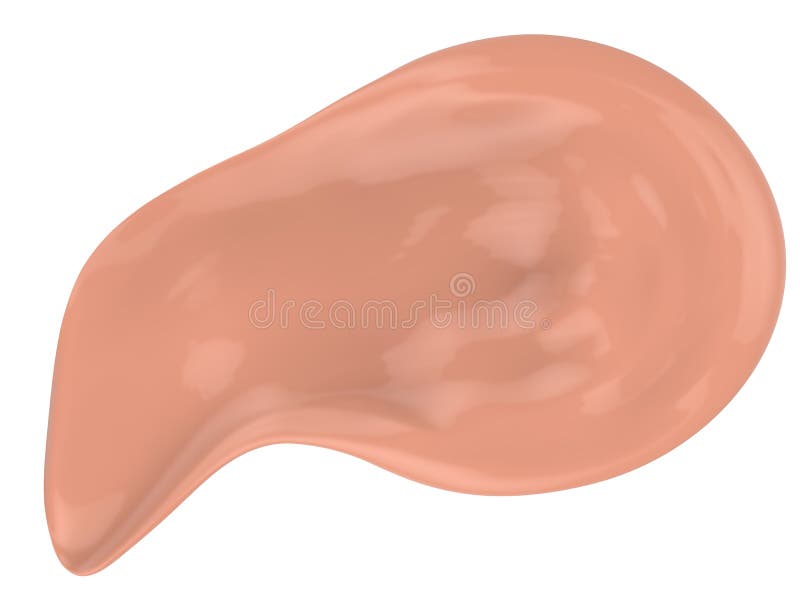 A Drop of Foundation Drips from the Pipette. Stock Image - Image of ...