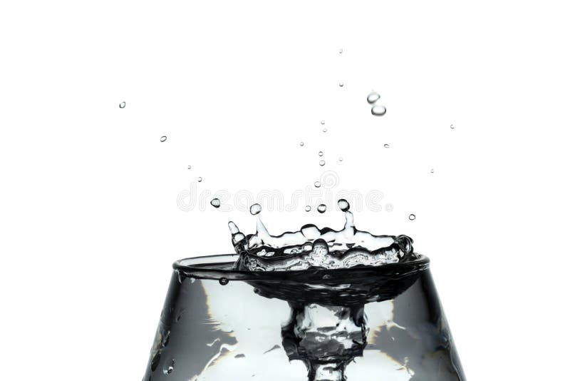 Water drop splash falling stock photo. Image of motion - 216647360