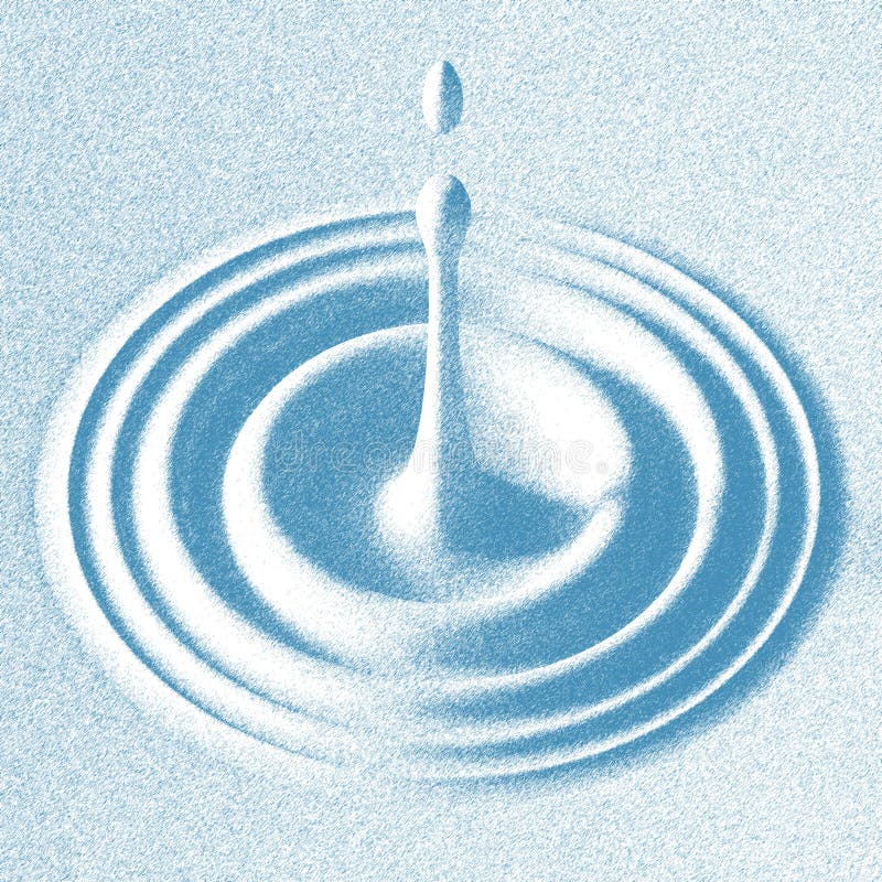 Drop Hand Drawn Background stock illustration. Illustration of design ...