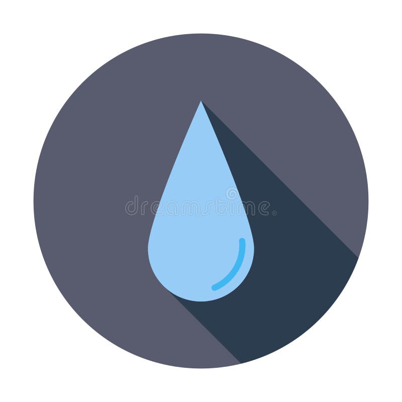 Drop icon. stock vector. Illustration of painting, sphere - 89291399