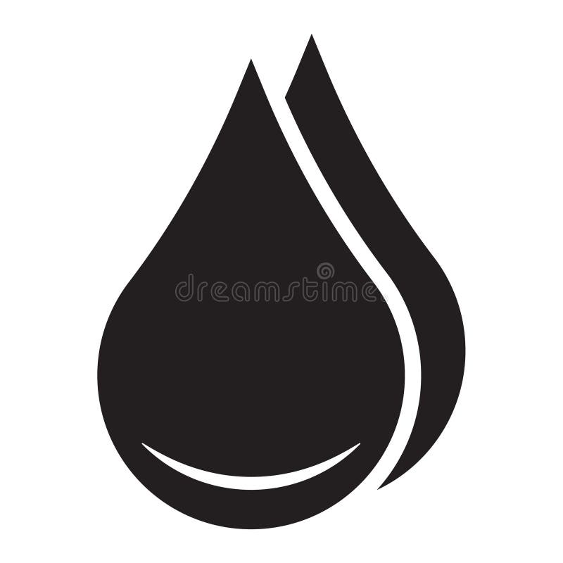Drop Icon. Water Drop Icon. Oil Drop Icon Stock Vector - Illustration ...