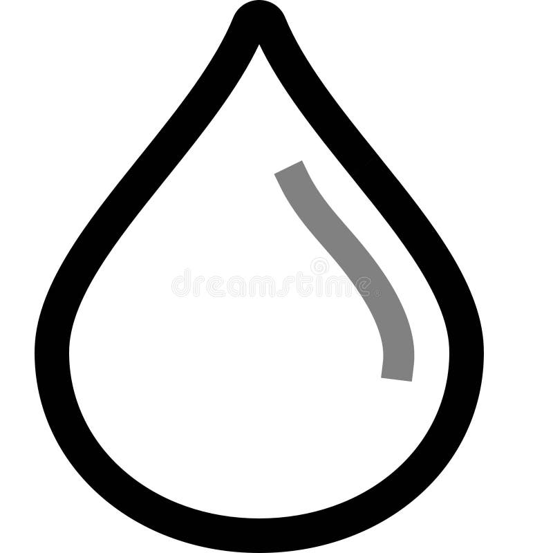 Drop Image Water or Solutions Stock Photo - Illustration of iron ...