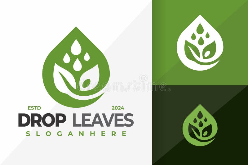 Pure Drop Water Logo Design. Creative Idea Logos Designs Vector ...