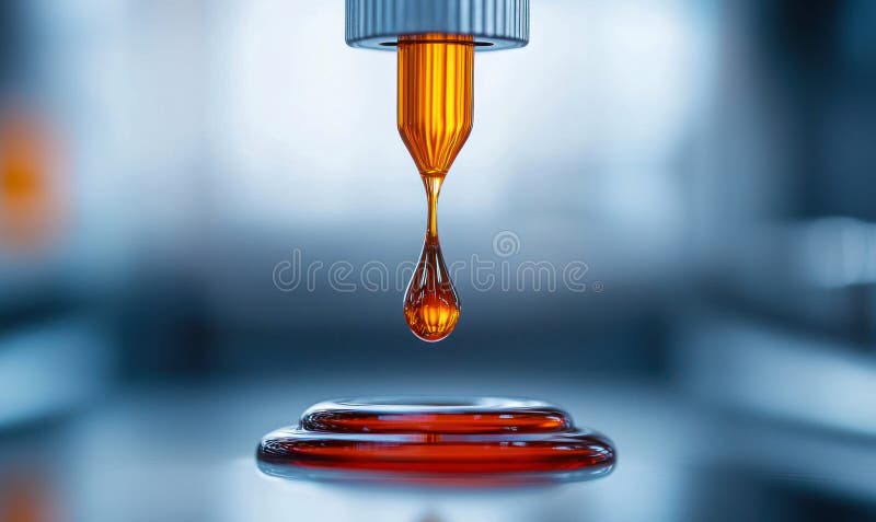 Fluid Drop Precision stock illustration. Illustration of material ...