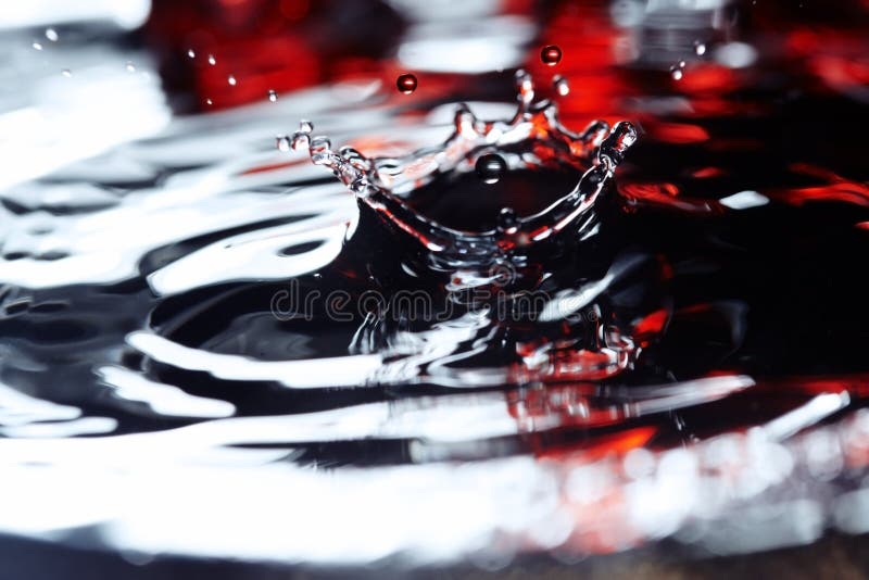Liquid drop falling stock image. Image of freshness, drink - 25951103