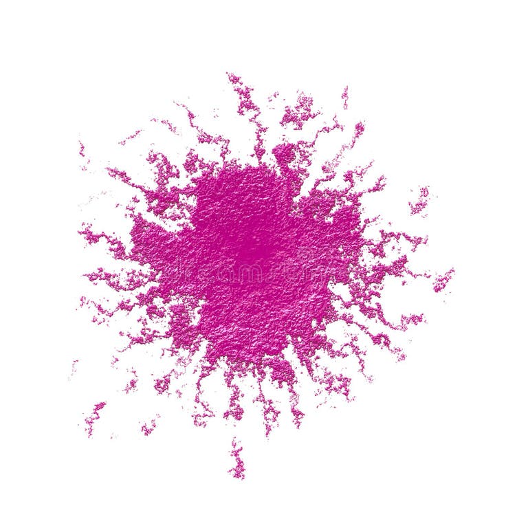 A Drop of Liquid Spread Over the Surface. Abstract Spatter Stock ...