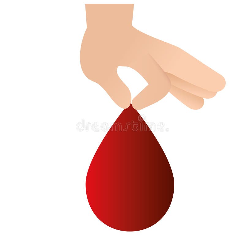 Drop medical symbol icon stock illustration. Illustration of blood ...