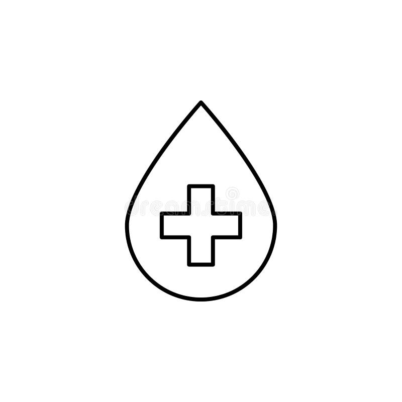 Drop of Medicine Line Icon. Element of Simple Medicine Icon for Mobile ...