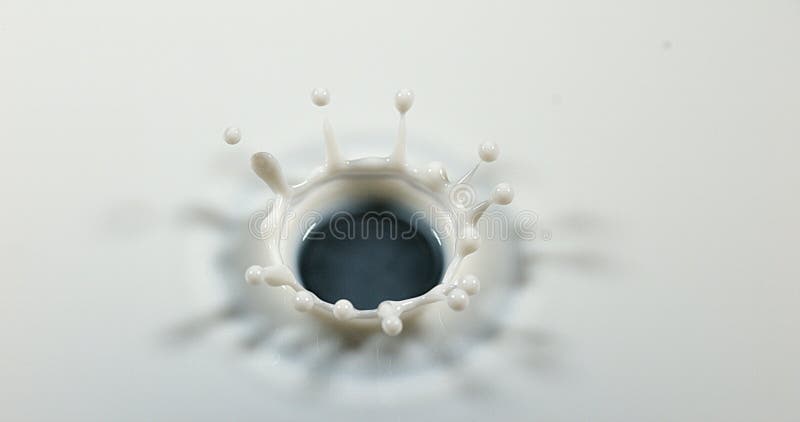 Drop of Milk Falling stock image. Image of rippled, symbol - 289191717