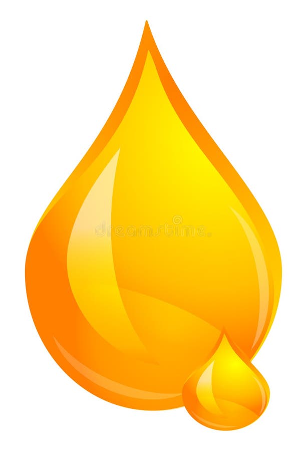 Drop of oil stock vector. Illustration of spray, drops - 38836998