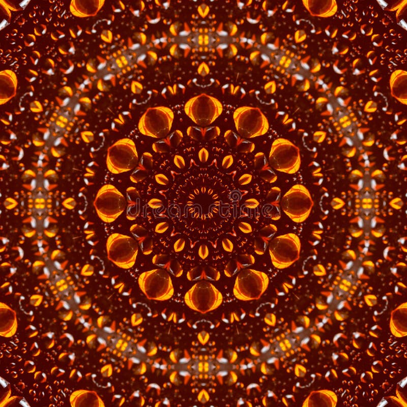 Drop Pattern Texture Symmetry Wallpaper. Design Stock Illustration ...