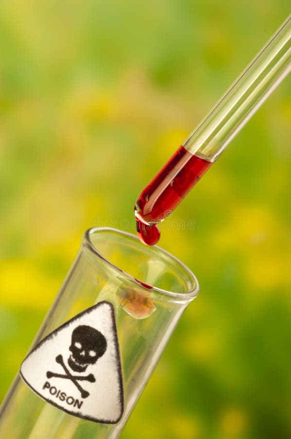 Poison drop stock photo. Image of poison, experiment - 10870974
