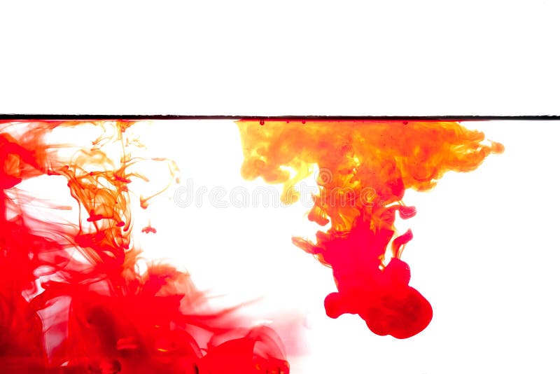 Drop Red Liquid or Blood Water Stock Image - Image of chemistry, blood ...