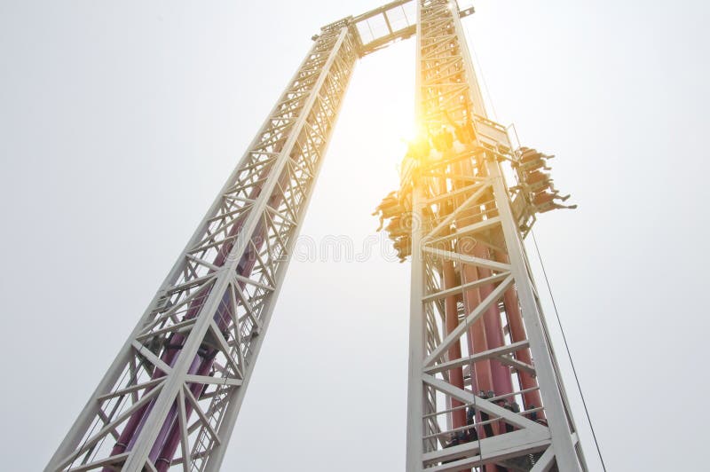 Drop ride stock image. Image of extreme, exciting, motivate - 57581721