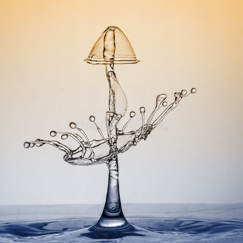 Drop Sculpture 14 stock photo. Image of sculpture, water - 51411196