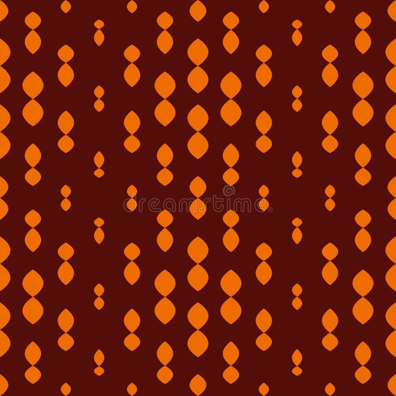 Drop Shapes Seamless Vector Pattern Stock Vector - Illustration of ...