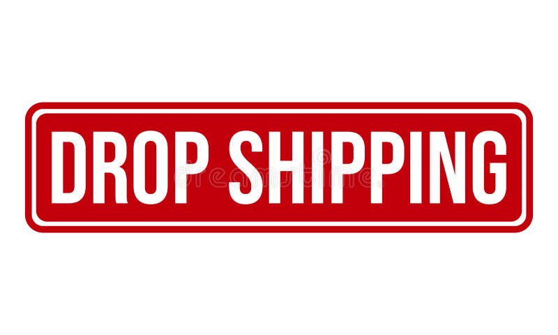 Drop Shipping Rubber Stamp. Drop Shipping Grunge Stamp Seal Vector ...