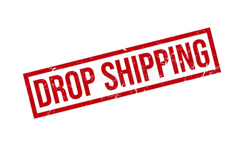Drop Shipping Rubber Stamp. Drop Shipping Grunge Stamp Seal Vector ...