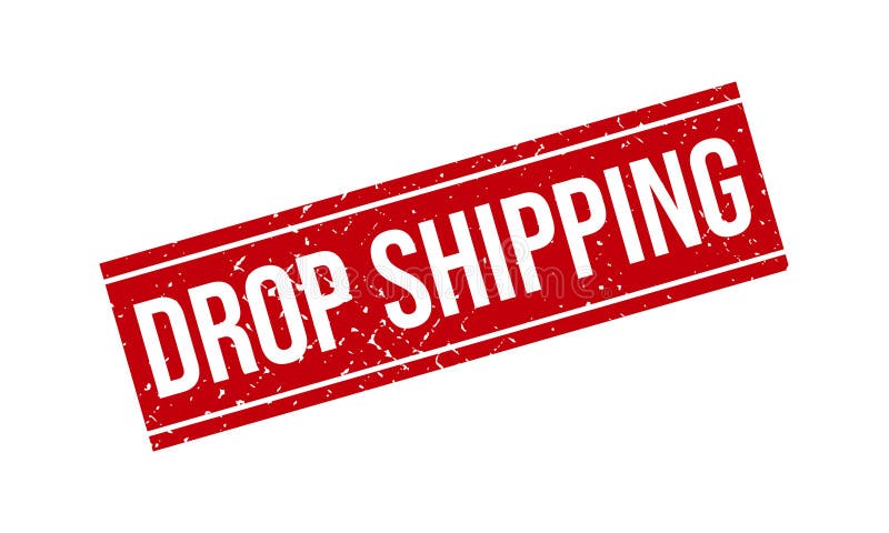 Drop Shipping Rubber Stamp. Drop Shipping Grunge Stamp Seal Vector ...