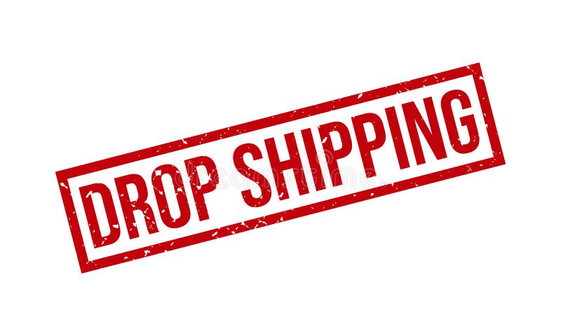 Drop Shipping Rubber Stamp. Drop Shipping Grunge Stamp Seal Vector ...