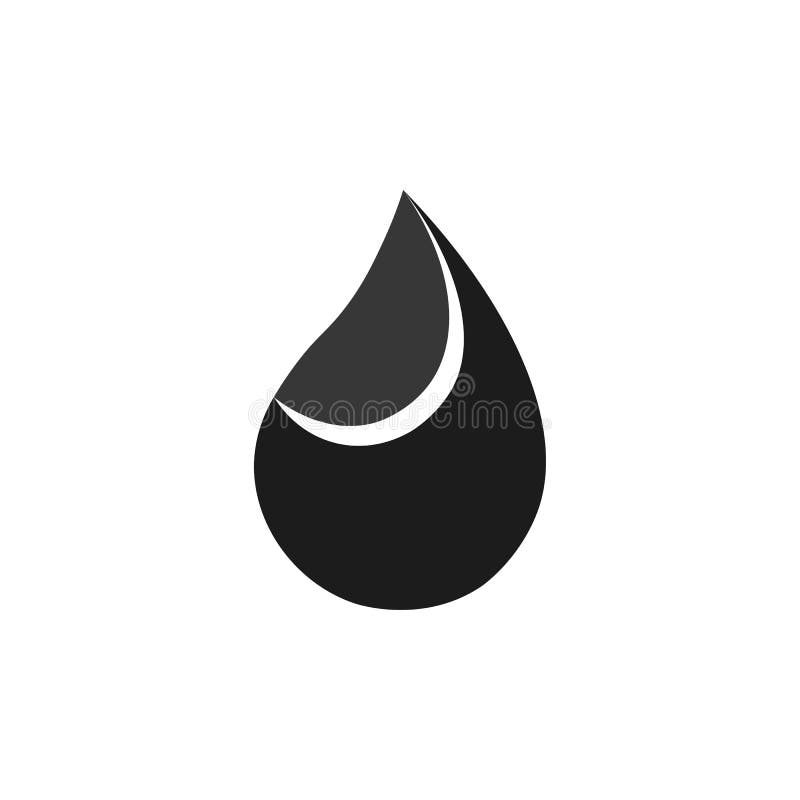 Drop Sign Icon, Water Drop Logo. Vector Illustration Eps 10 Stock ...
