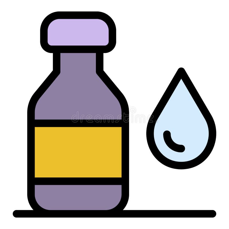 Drop Syrup Icon Color Outline Vector Stock Vector - Illustration of ...
