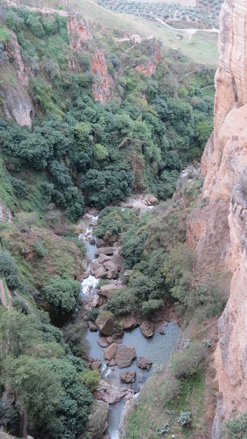 Drop to the river stock image. Image of water, canyon - 66207571