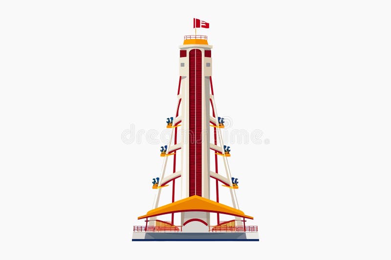 Drop Tower Ride Stock Illustrations – 90 Drop Tower Ride Stock Illustrations, Vectors & Clipart ...