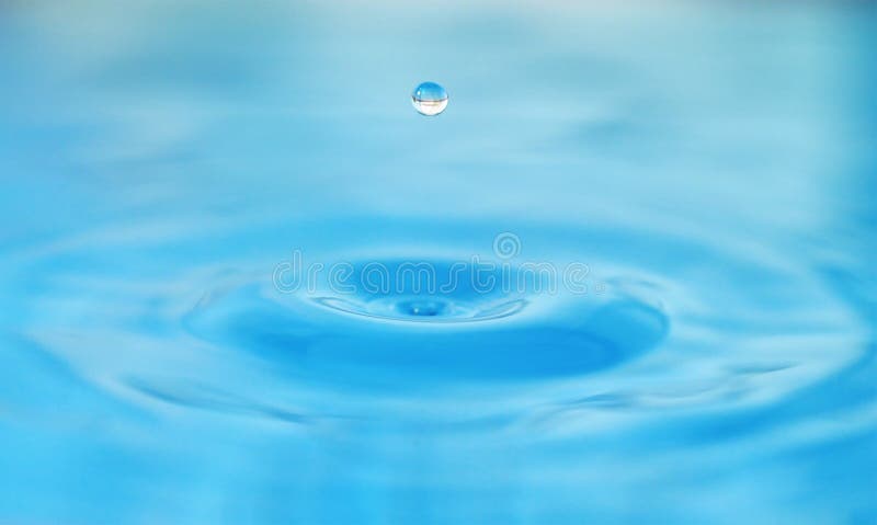 Drop of water stock image. Image of fluid, spray, clean - 22847183