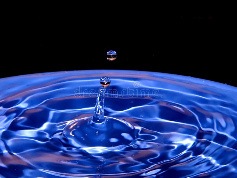 Drop of water stock image. Image of gobbet, dram, bath - 4120603