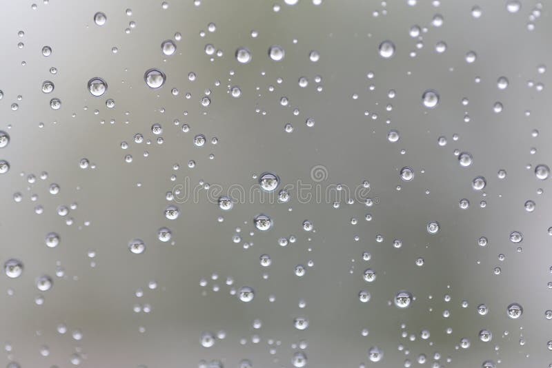 Drop of Water for the Background on Glass Car Window To Abstract Stock ...