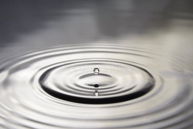 Spring ripple stock image. Image of cool, impact, liquid - 2200435