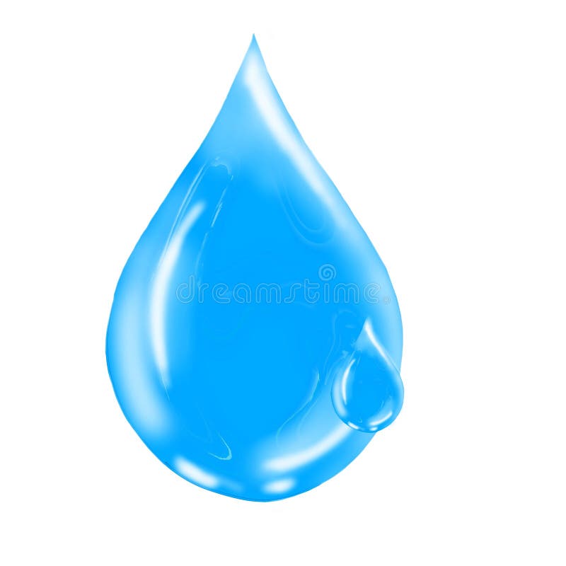 This is a Drop Water Drawing Stock Illustration - Illustration of drop ...