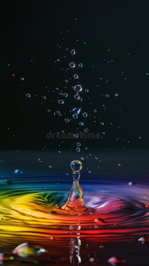 A Drop of Water Falling into the Water Stock Photo - Image of ripples ... A Drop of Water Falling into the Water Stock Photo - Image of ripples ...