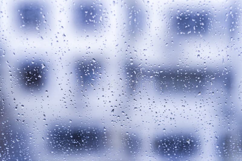 Drop of water on the glass stock image. Image of environment - 150412661