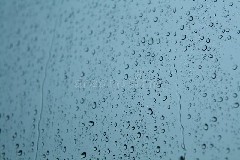 Drop of Water on the Glass stock image. Image of weather - 189300337