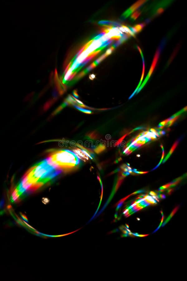 Drop of Water Lying on a CD Disc Stock Image - Image of space, compact ...