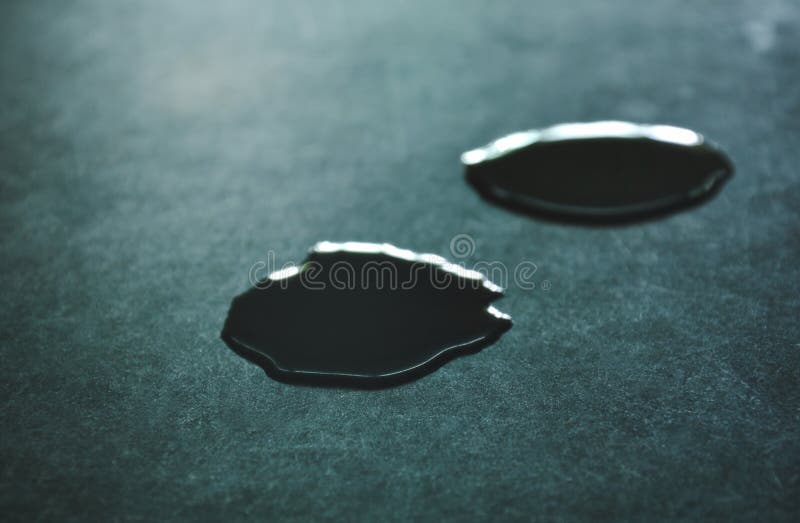 Drop of Water Rolling on Black Tile Counter Stock Photo - Image of ...