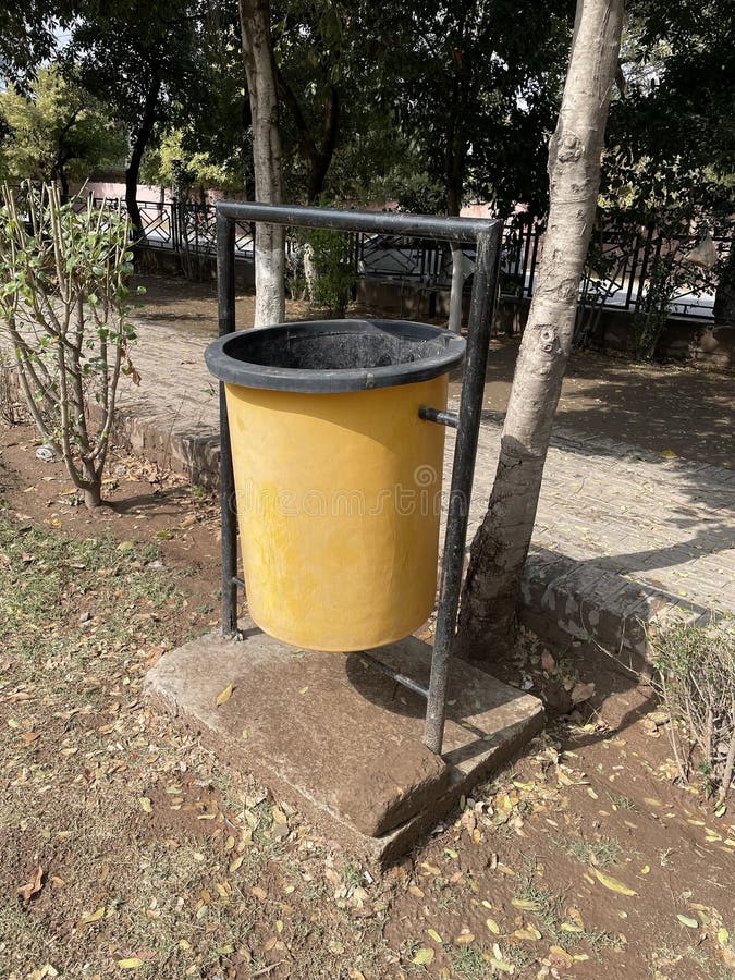 Drop Your Litter Here and Help Nature Thrive Stock Photo - Image of ...