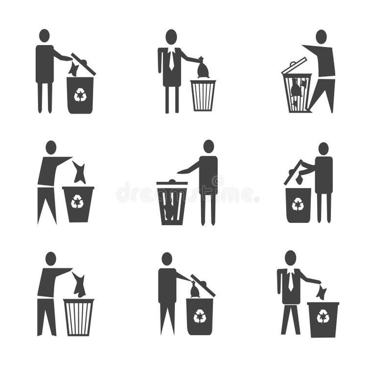 Tissue Bin Icon Stock Illustrations – 708 Tissue Bin Icon Stock ...