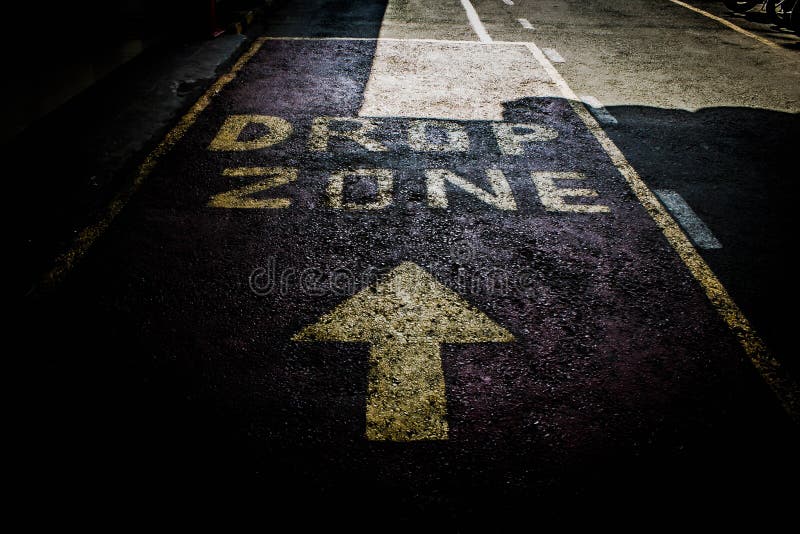 Drop Zone stock image. Image of drop, zone, inside, train - 97646915