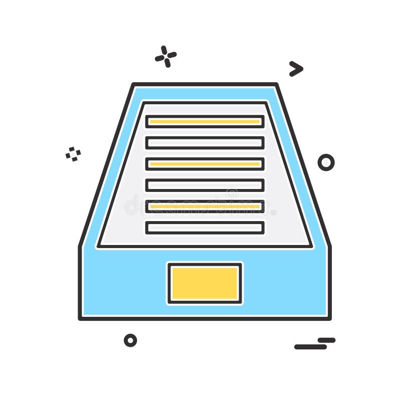 Dropbox icon design vector stock vector. Illustration of sign - 132412581