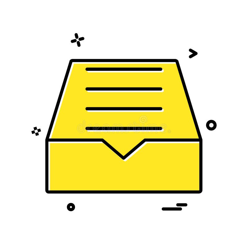 Dropbox icon design vector stock vector. Illustration of icons - 132415606