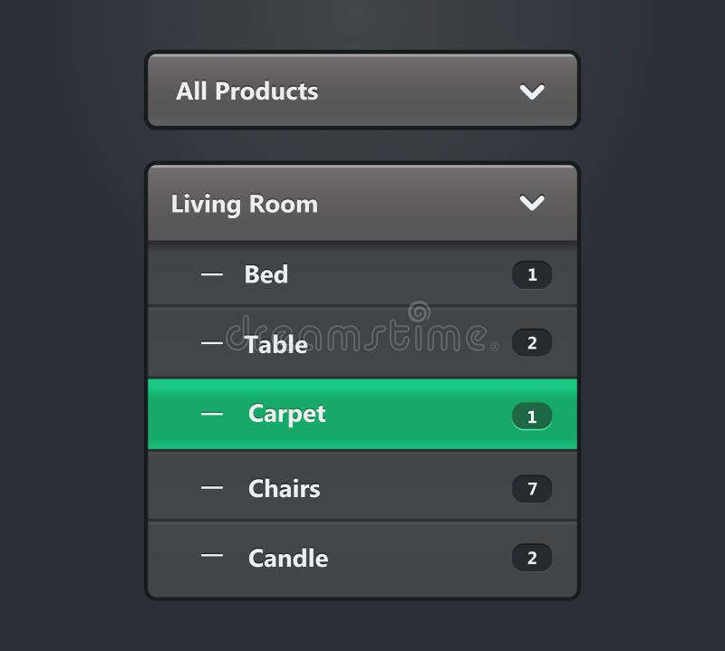 Web Website Element Design Template Stock Vector - Illustration of good, group: 17033292