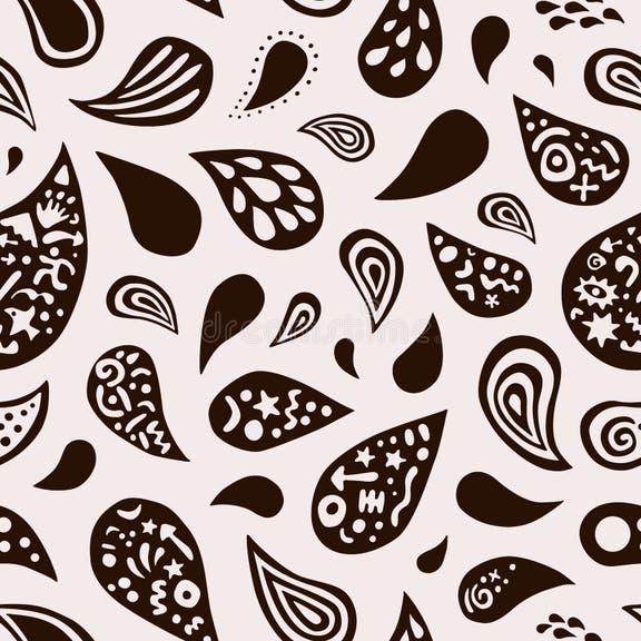 Dropes Abstract Seamless Vector Pattern , Sign and Symbols Stock Vector ...