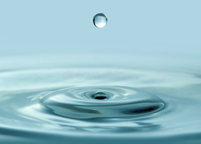 Water droplet stock image. Image of bubble, meditation - 46952603