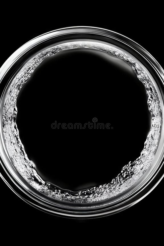 A Droplet Landing on a Wavy Water Surface Stock Image - Image of mood ...
